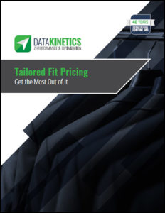 Tailored Fit Pricing eBook | DataKinetics
